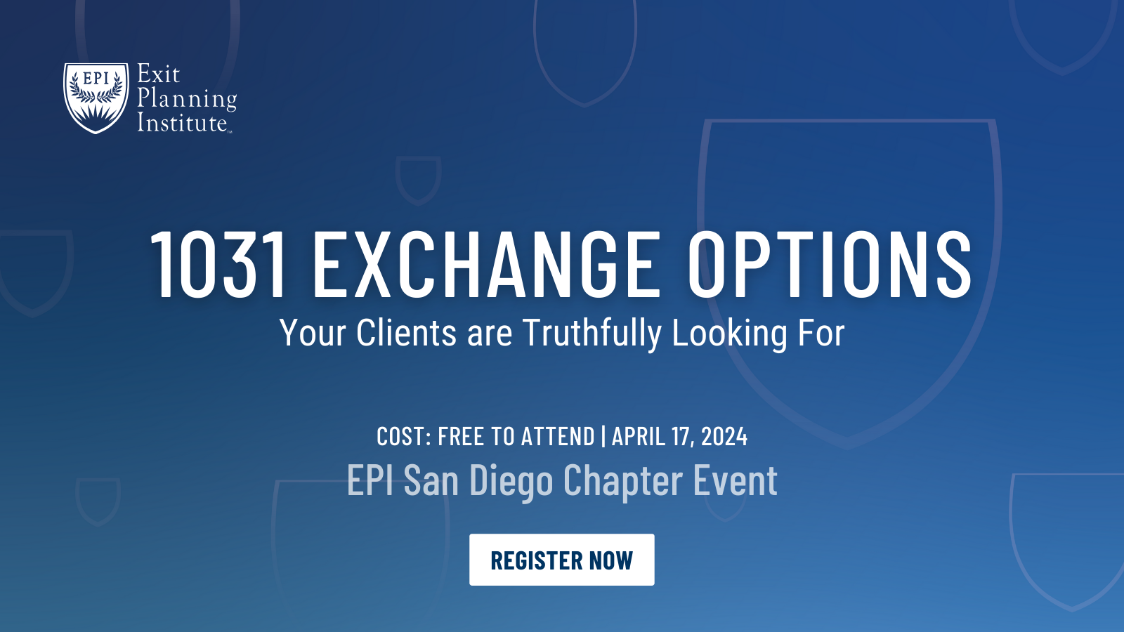 EPI San Diego Chapter - Exit Planning Institute Local Platform for Advisors
